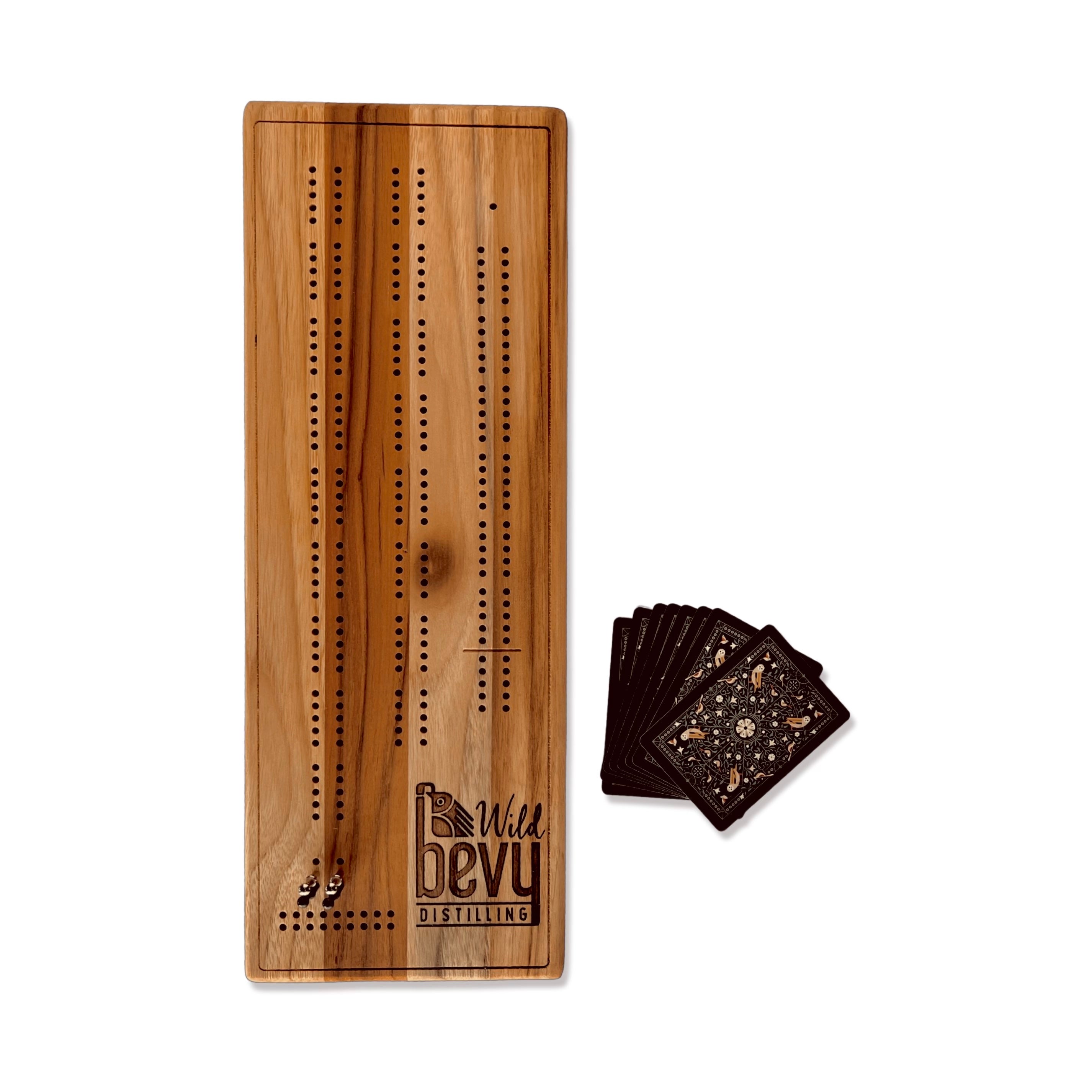 Bevy Cribbage Board – Wild Bevy Distilling