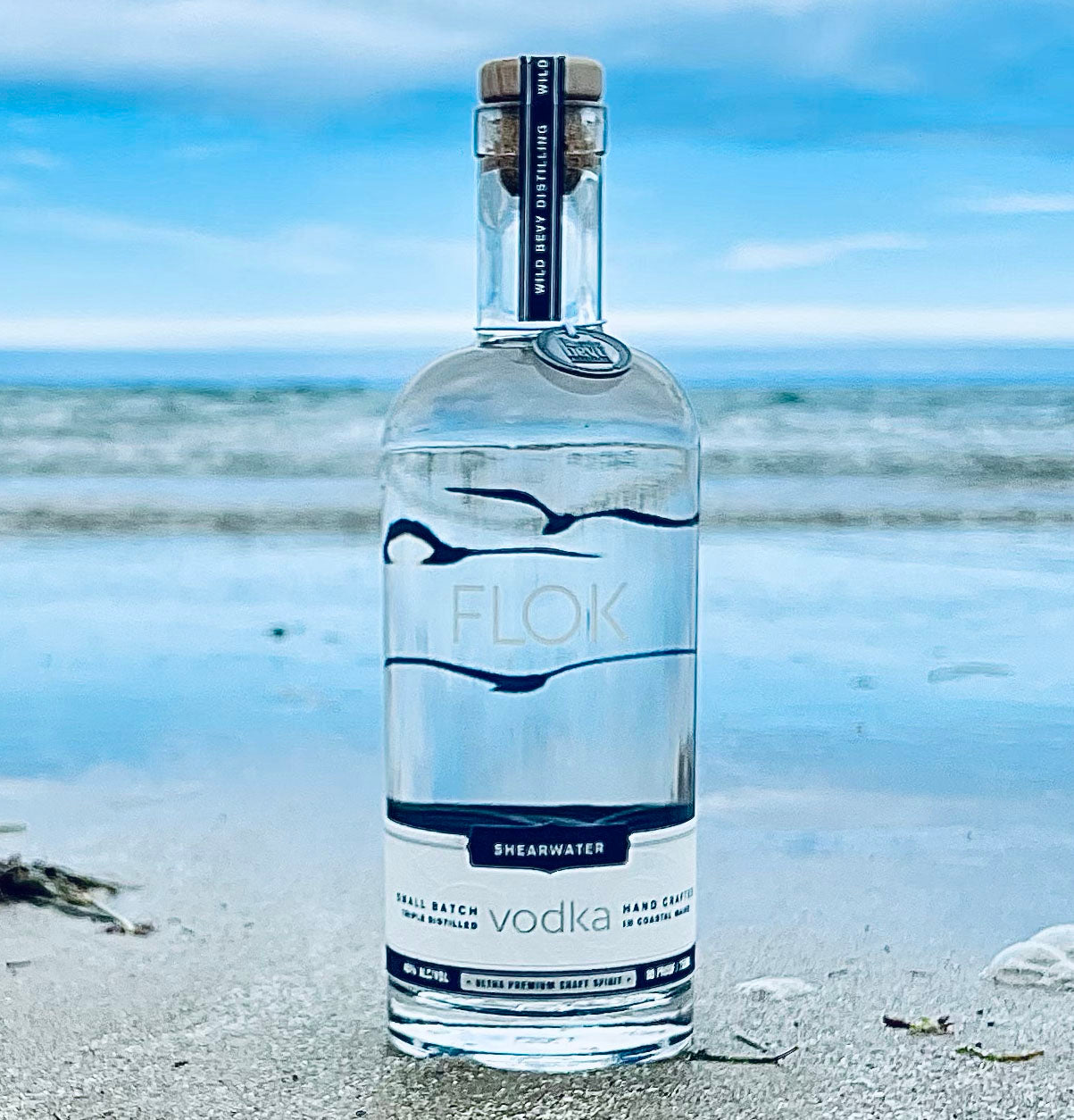 Flok Shearwater Vodka – Wild Bevy Distilling